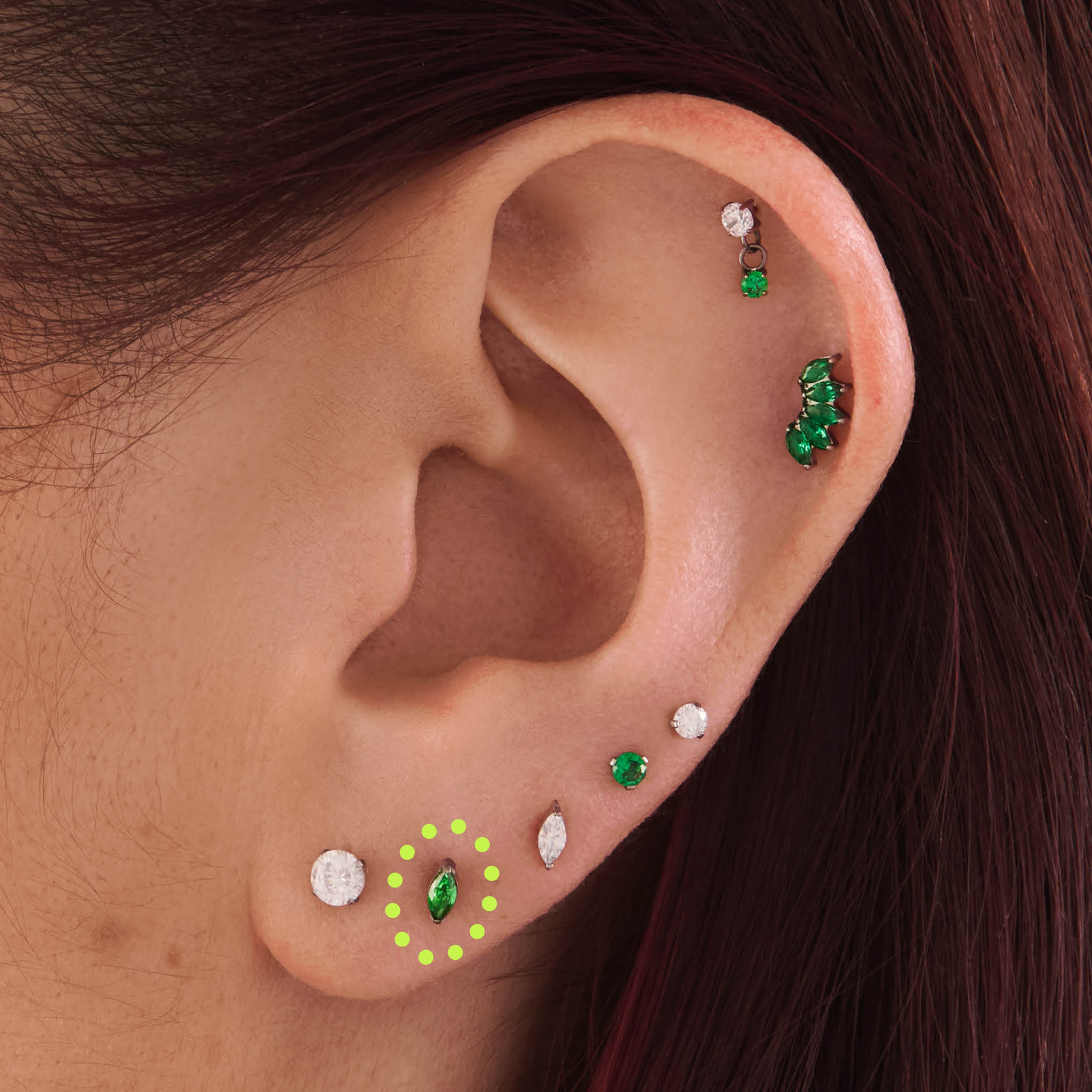 STUDS PIERCING JEWELRY – Studs